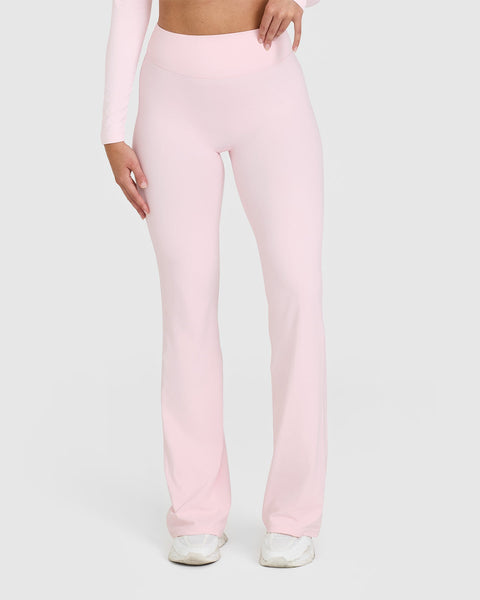 Women's Flare Pants - Ballet Pink - Super Soft | Oner Active AU & NZ