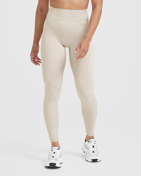High Rise Leggings Women's Sand | Oner Active AU & NZ