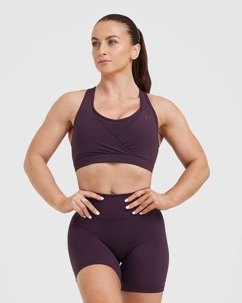 UnifiedMove Layered Sports Bra in Blackberry Purple | Oner Active AU